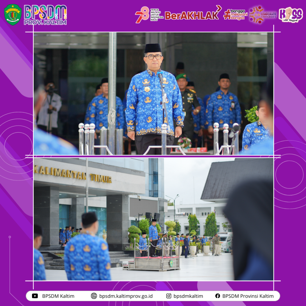 Upacara Peringatan Hut Ke 52 Korps Pegawai Republik Indonesia Korpri
