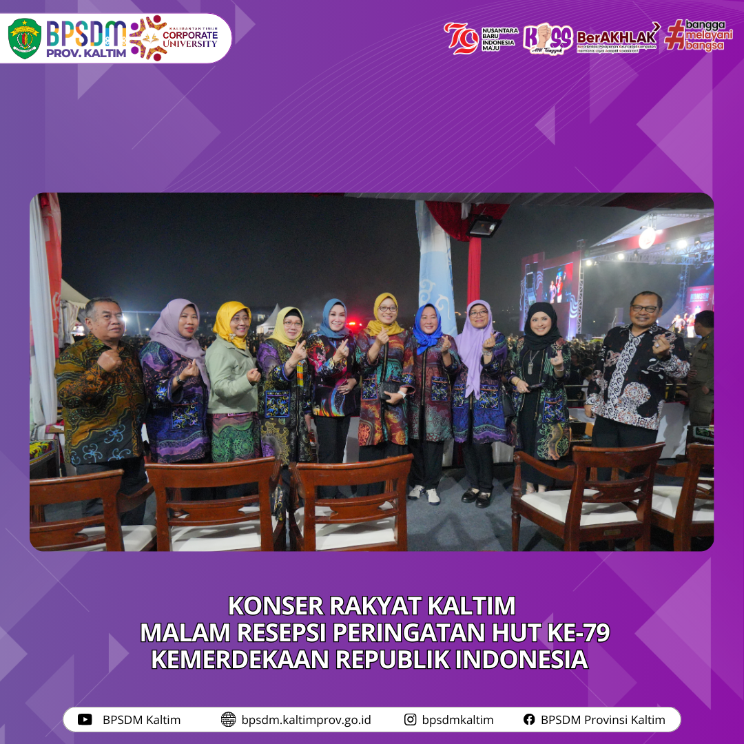 Konser Rakyat Kaltim - BPSDM Provinsi Kalimantan Timur