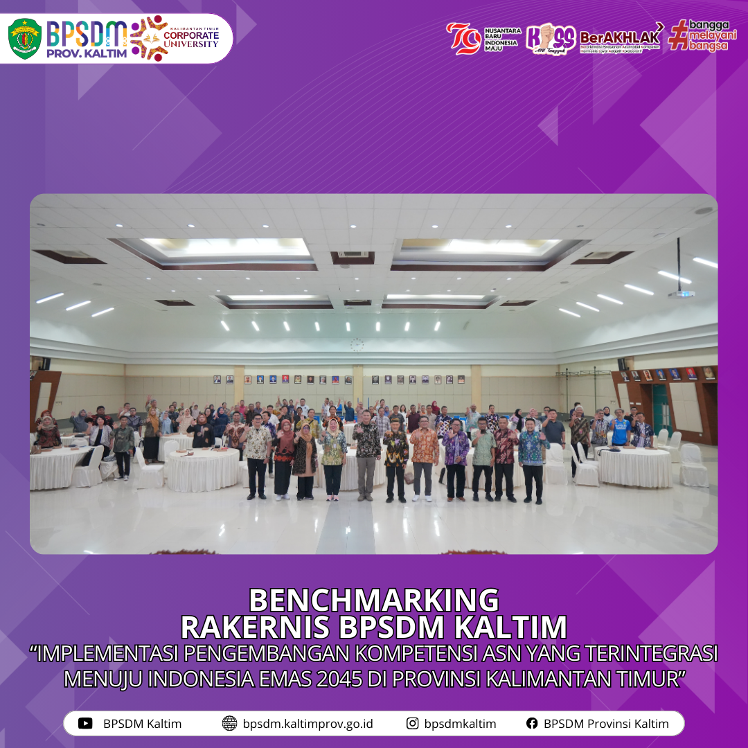 Benchmarking Rakernis BPSDM Kaltim 2024 - BPSDM Provinsi Kalimantan Timur